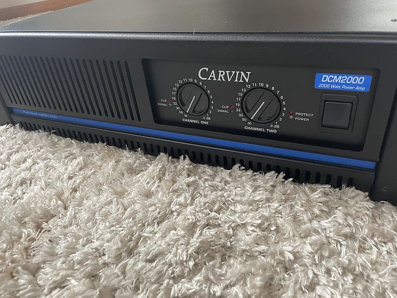 Carvin DCM2000 PA Power Amp Black | Reverb