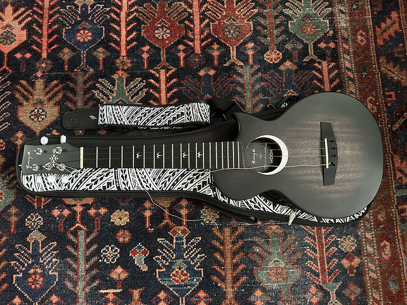 Enya Taimane Signature Moon Ukulele | Reverb
