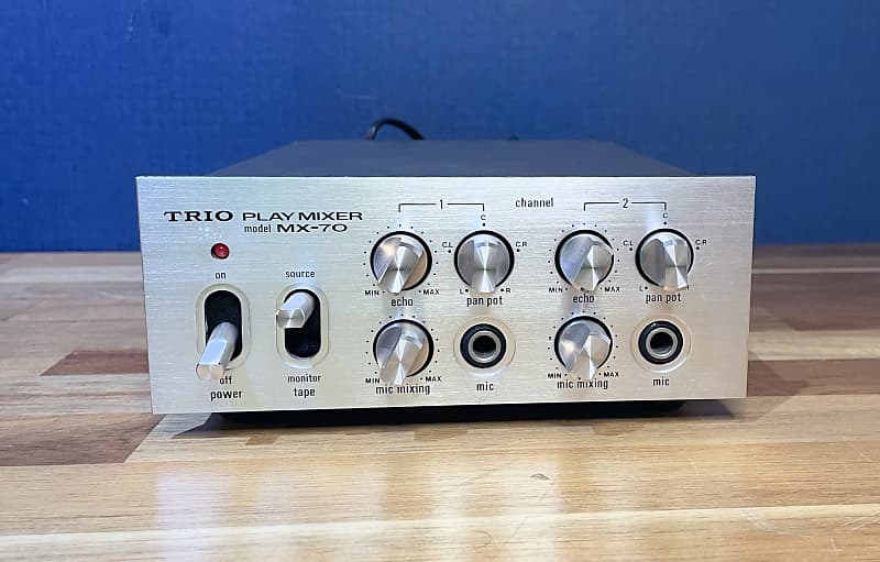 Trio MX-70 BBD Echo Effects / 2ch Analog Mixer [Great | Reverb