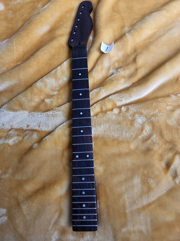Telecaster tele all rosewood replacement neck, modern C | Reverb