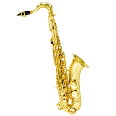 Mendini by Cecilio MTS B Flat Tenor Saxophone - Black with | Reverb