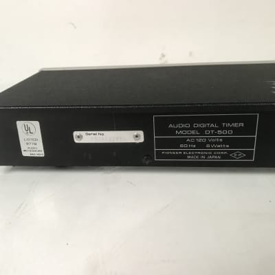 Pioneer Audio Digital Timer DT-500 Vintage Made in Japan | Reverb
