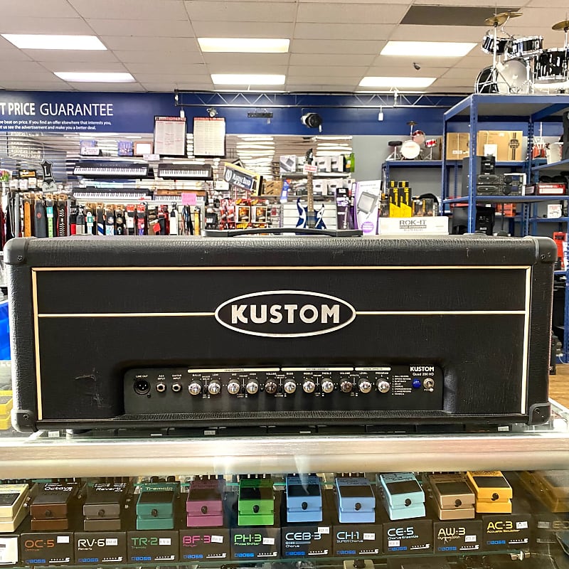 Kustom Quad 200 HD Amplifier Head - Used | Reverb