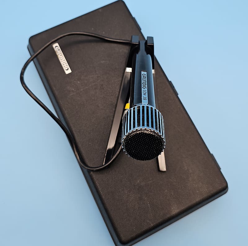 ☆Vintage 1970s Grundig GDM 313 Dynamic Microphone | Reverb Australia