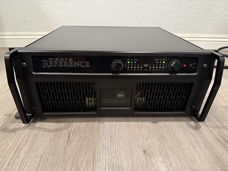 CROWN Macro Reference Power Amplifier | Reverb