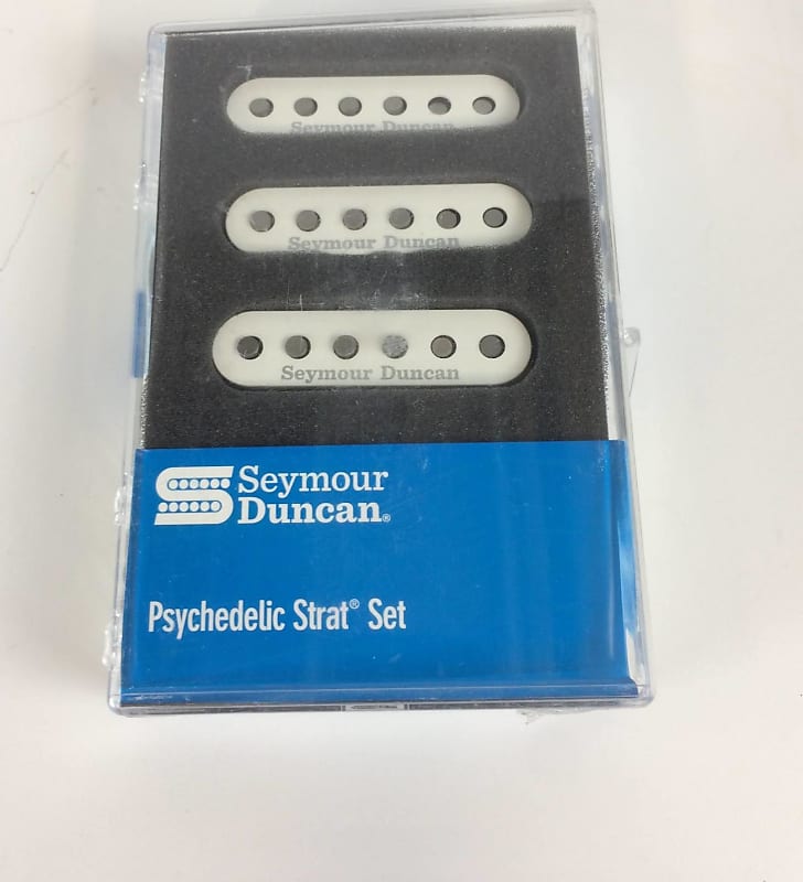 Seymour Duncan Psychedelic Strat Electric Guitar Pickup Set, | Reverb