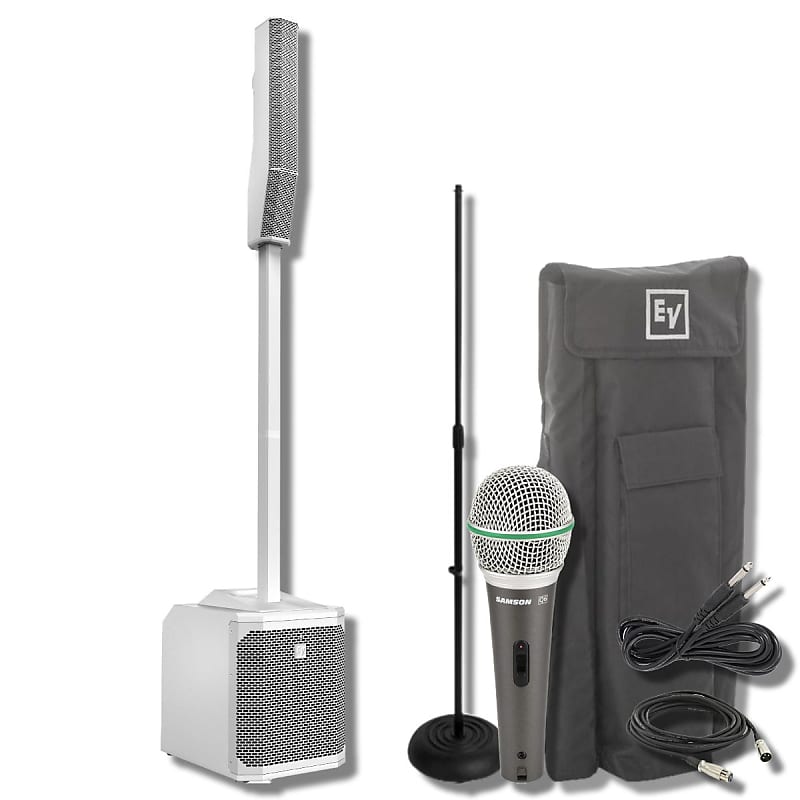 Electro-Voice EVOLVE30M-W Portable Powered Column System | Reverb
