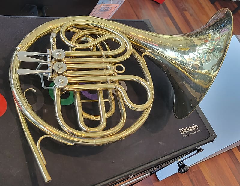 C.G. Conn Single French Horn Project with Case | Reverb
