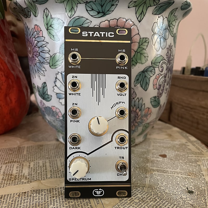 Feedback Modules Static—noise Generator Eurorack 2021 Black Reverb