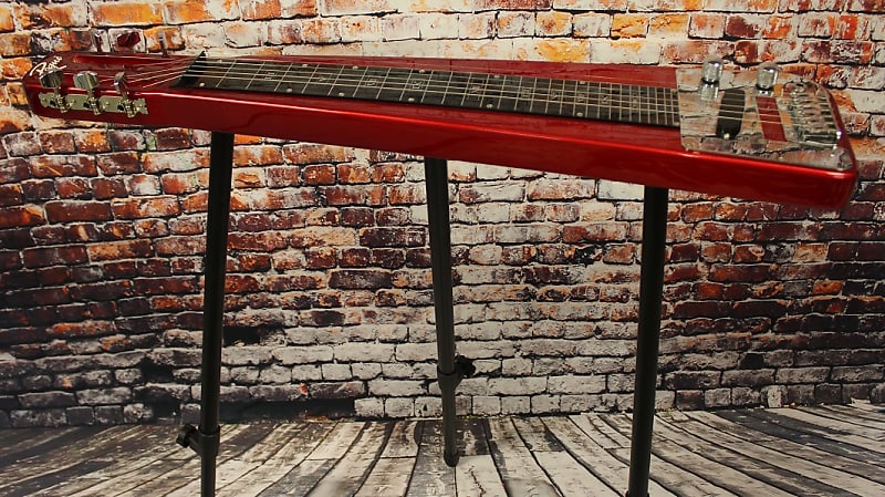 Rogue RLS-1 Lap Steel Guitar Red w Gig Bag | Reverb