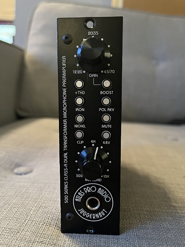 Atlas Pro Audio Juggernaut 500 series preamp | Reverb