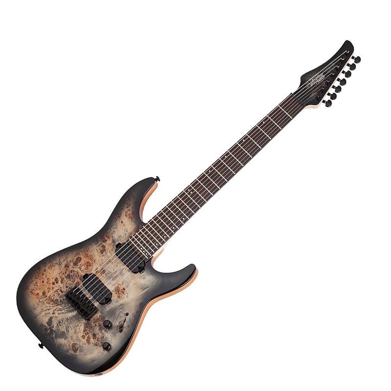 Schecter C-7 Pro Charcoal Burst | Reverb UK