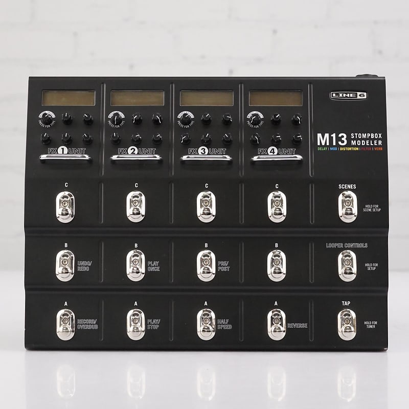 Line 6 M13 Stompbox Modeler Guitar Effect Pedal Partially | Reverb