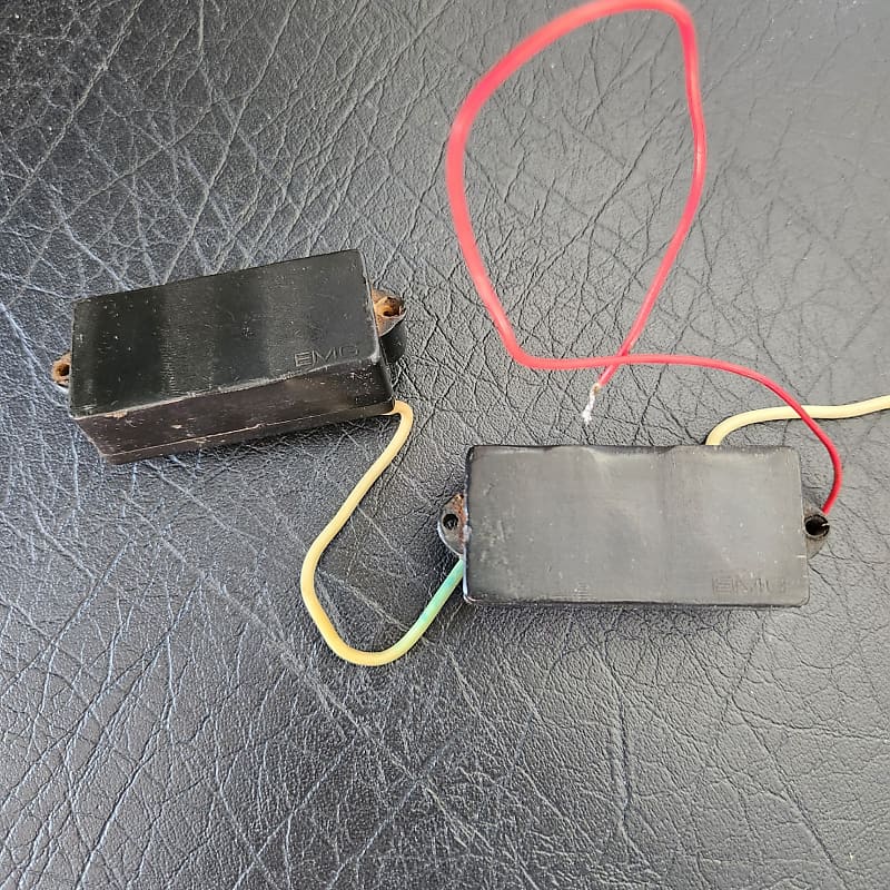 EMG P Bass Pickup 1980s Black | Reverb