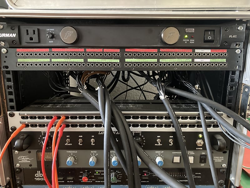 96 point patchbay with Mogami cabling | Reverb