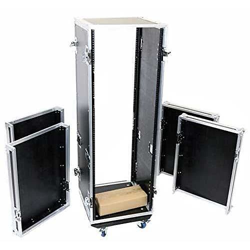 Deejay LED Fly Drive 33U Space Professional DJ Amplifier Case | Reverb