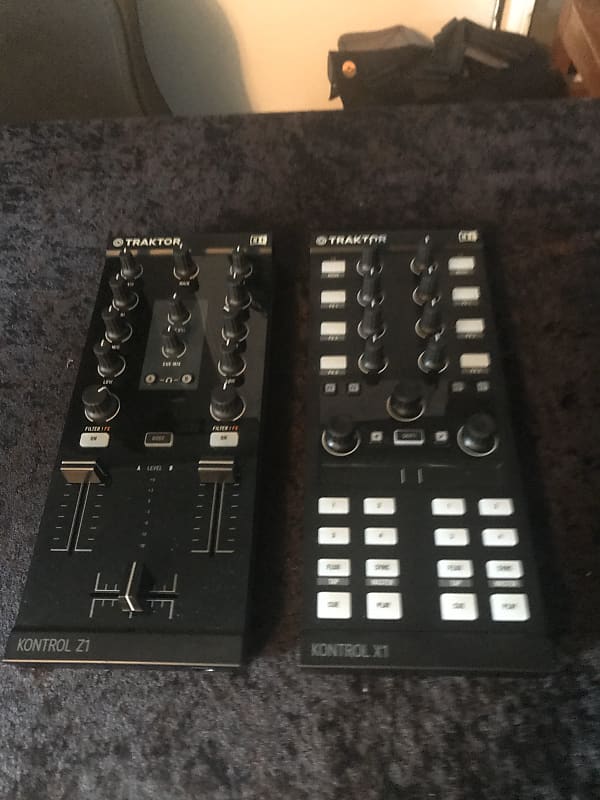 Native Instruments Traktor Kontrol X1 and Z1 Black | Reverb