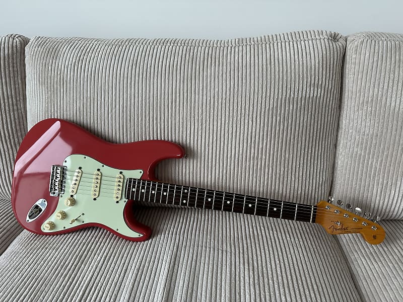Partscaster Stratocaster - Fiesta Red | Reverb