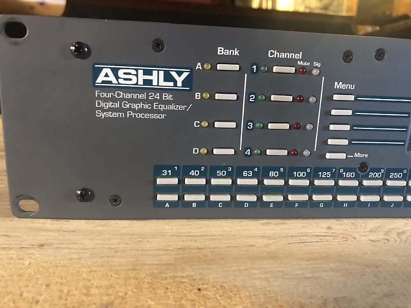 Ashly Protea system II 4.24G graphic equalizer 2005 - Grey | Reverb