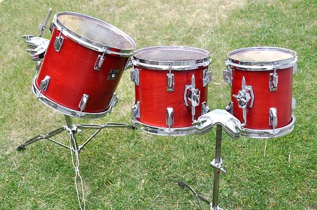 Tama Royalstar Rack Toms :: 1982 :: 8", 10", 12" :: With Tom | Reverb