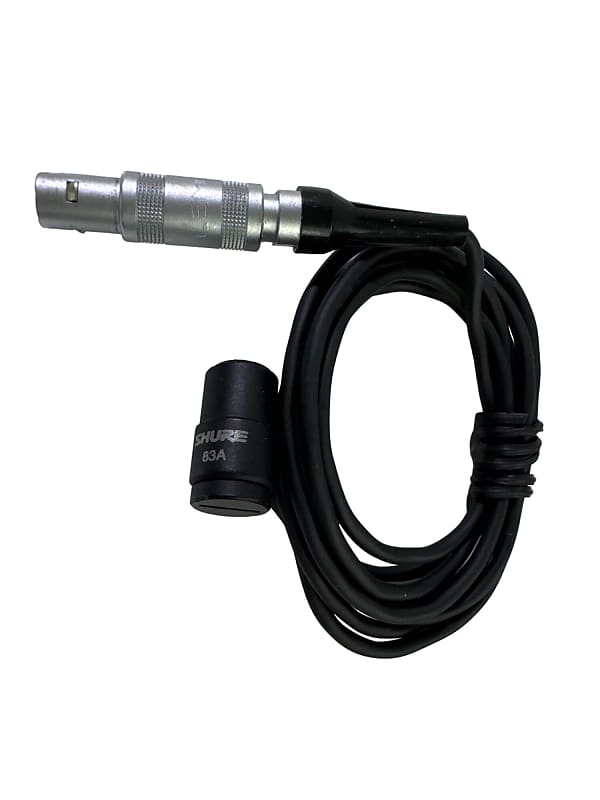 Shure 83A Lavalier Microphone For Comtek Systems With Clip & | Reverb