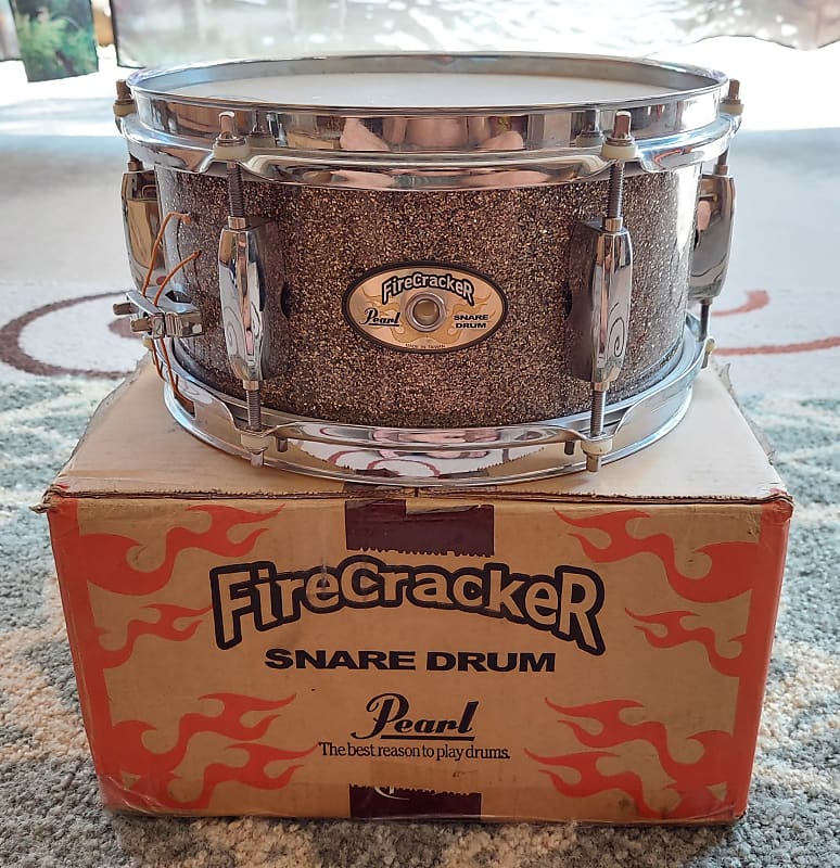 PEARL 10 × 5 FIRECRACKER SNARE DRUM IN GRANITE SPARKLE | Reverb