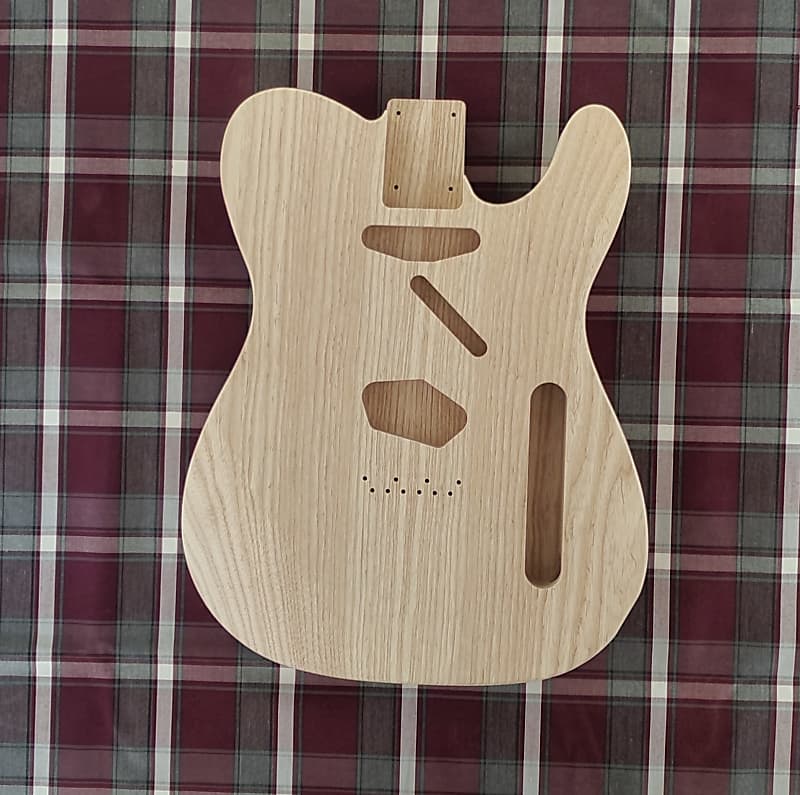 Woodtech Routing 2 pc Swamp Ash Arm & Belly Cut Telecaster | Reverb