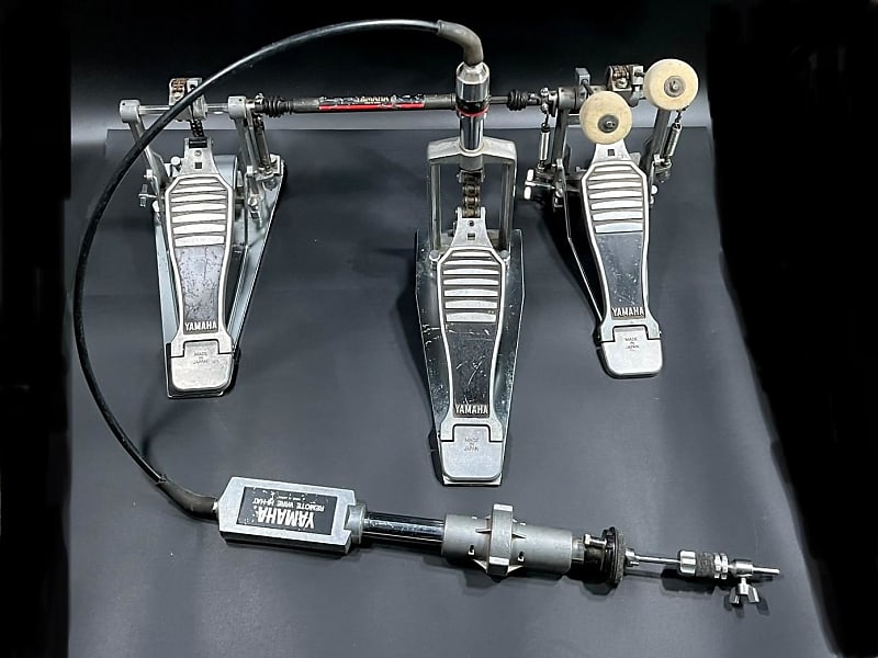Yamaha 80's/90's Double Bass Pedals and Remote Hi-Hat | Reverb