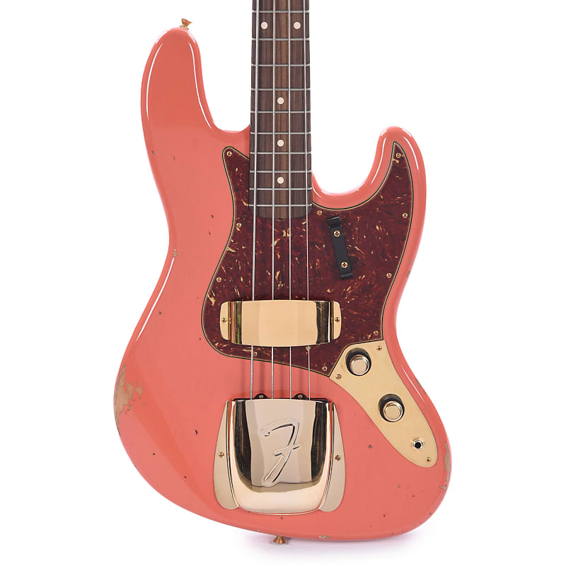 Fender Custom Shop 1960 Jazz Bass Relic Super Faded/Aged | Reverb