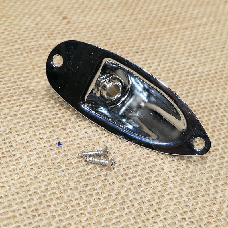 Genuine 2020 Fender Stratocaster Player Input Jack Black - | Reverb