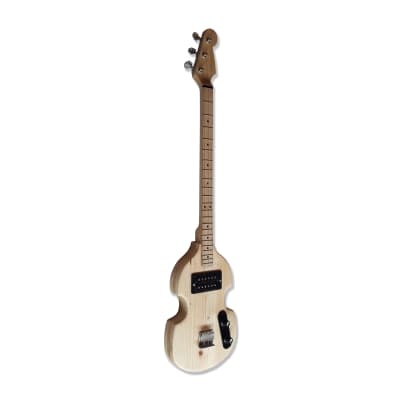 3 String viola pallet body electric cigar box guitar | Reverb