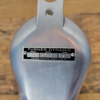 1950's Turner Dynamic 9D Microphone With Cable | Reverb