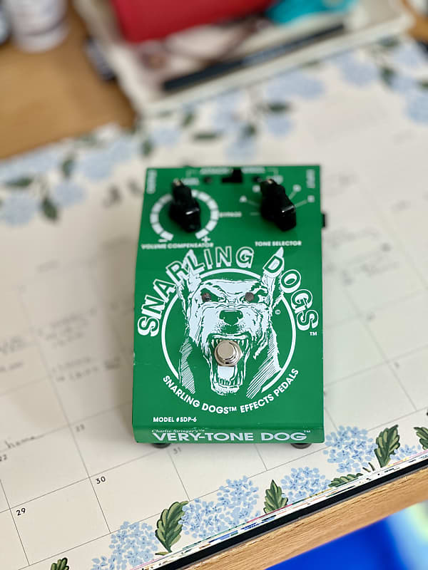 Snarling Dogs Very-Tone Dog Mid 90s I think - Green | Reverb