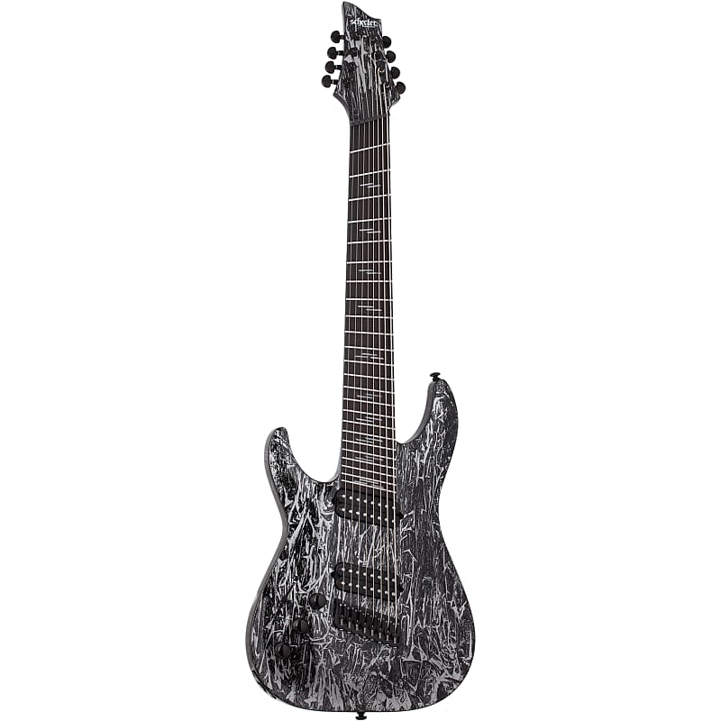 Schecter C-8 Silver Mountain Multiscale Left-Handed | Reverb Australia