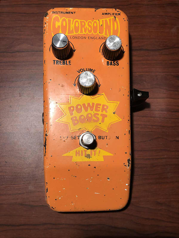 Colorsound Powerboost vintage 1968 | Reverb Australia