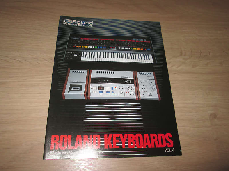 Roland Volume 3 Catalog - 1983 - Original Vintage Synthesizer | Reverb