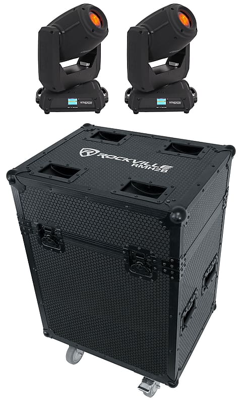 (2) Chauvet DJ Intimidator Spot 375Z IRC LED Moving Head | Reverb