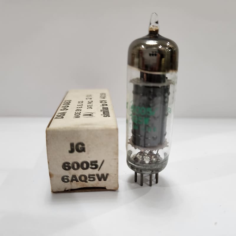 1963 GE 6005 / 6AQ5W NOS NIB | Reverb