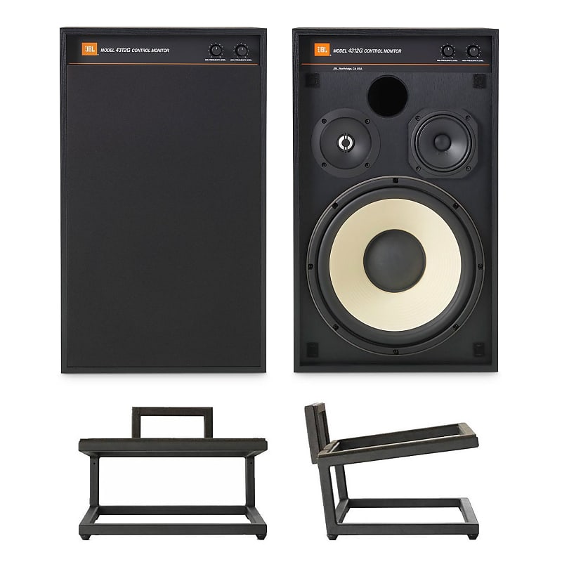 JBL: 4312G Passive Studio Speakers (Pair) + JS-120 Speaker | Reverb