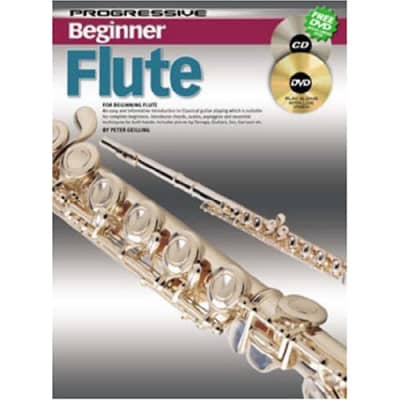 Progressive Beginner Flute, Book with Online Video and Audio, | Reverb