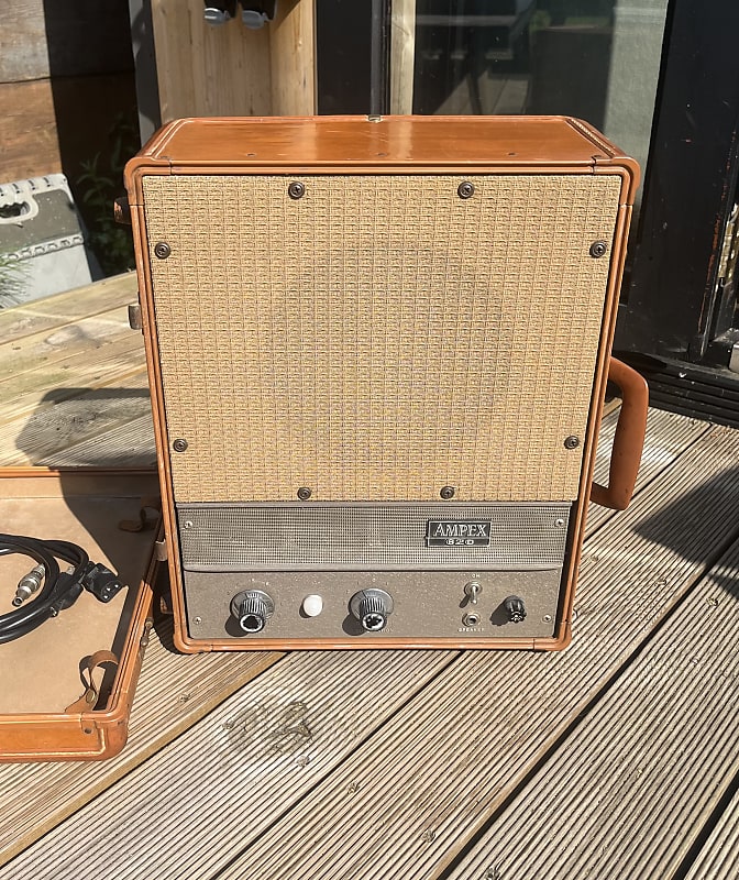 Vintage 1950’s Ampex 620 tube / valve amplifier suitcase | Reverb