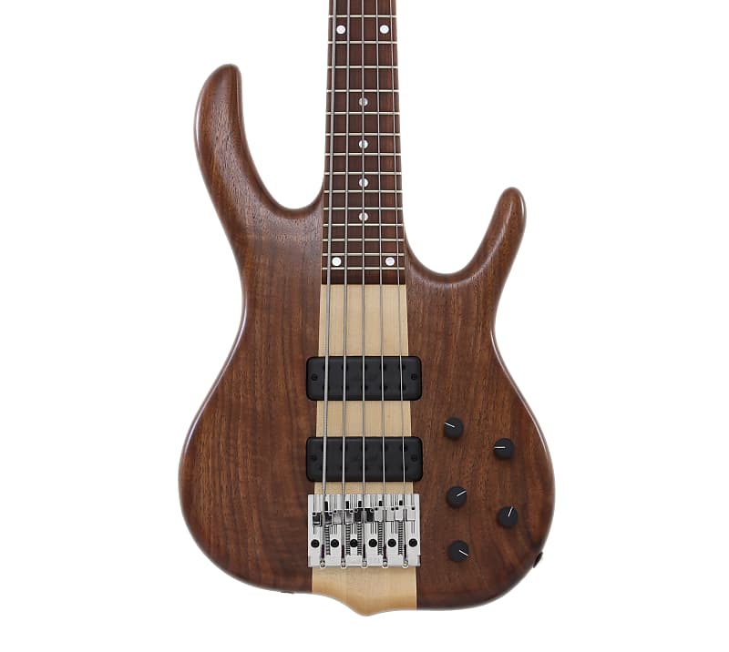 Ken Smith BSR5MS Pro 5-String Electric Bass - Black Walnut | Reverb