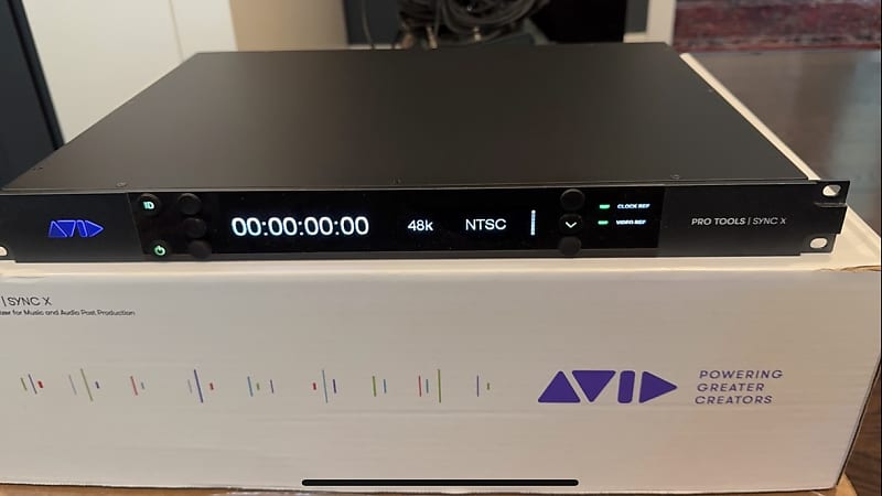 Avid Pro Tools Sync X Synchronizer and Master Clock with | Reverb