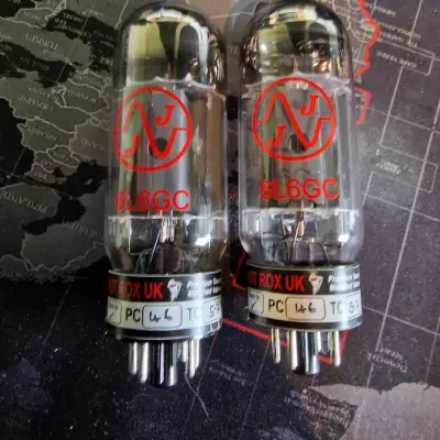 JJ 6l6GC Power Amp Tubes Valves Guitar Amplifier | Reverb UK