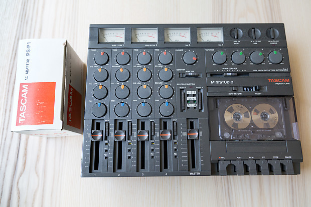 Tascam PortaOne - Vintage 4-track cassette ministudio with | Reverb