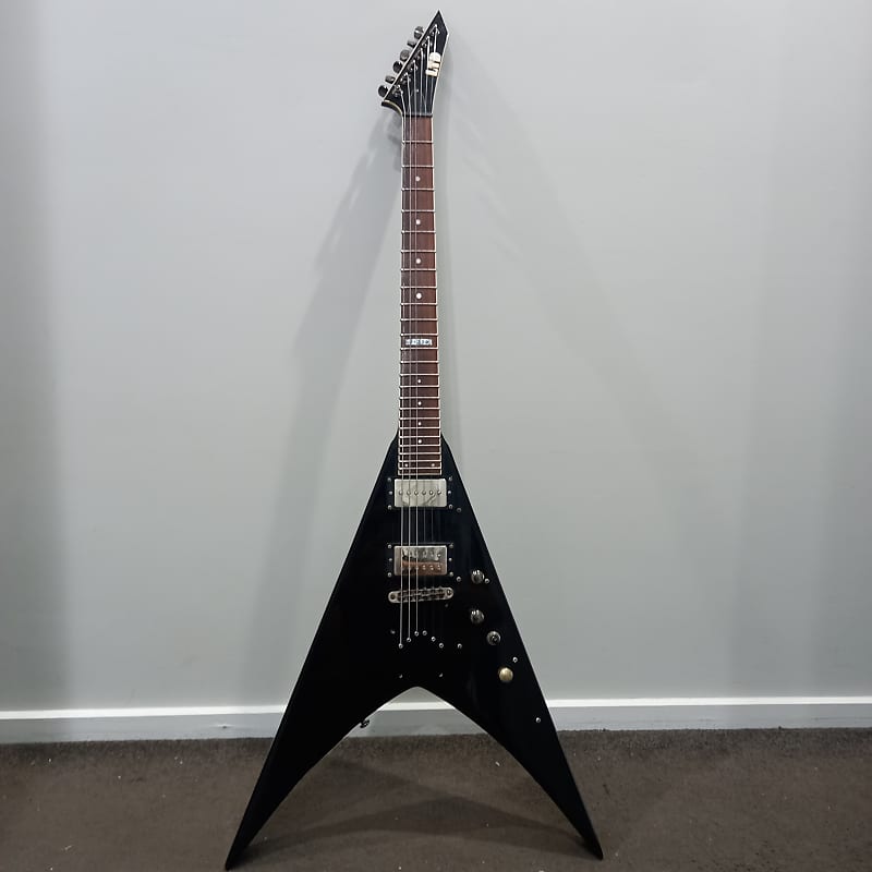 ESP LTD V-200 Black | Reverb