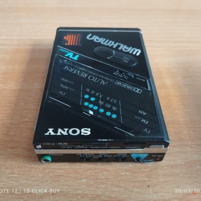 Sony WM F101 1985 - Sony Walkman radio Cassette player WM F | Reverb