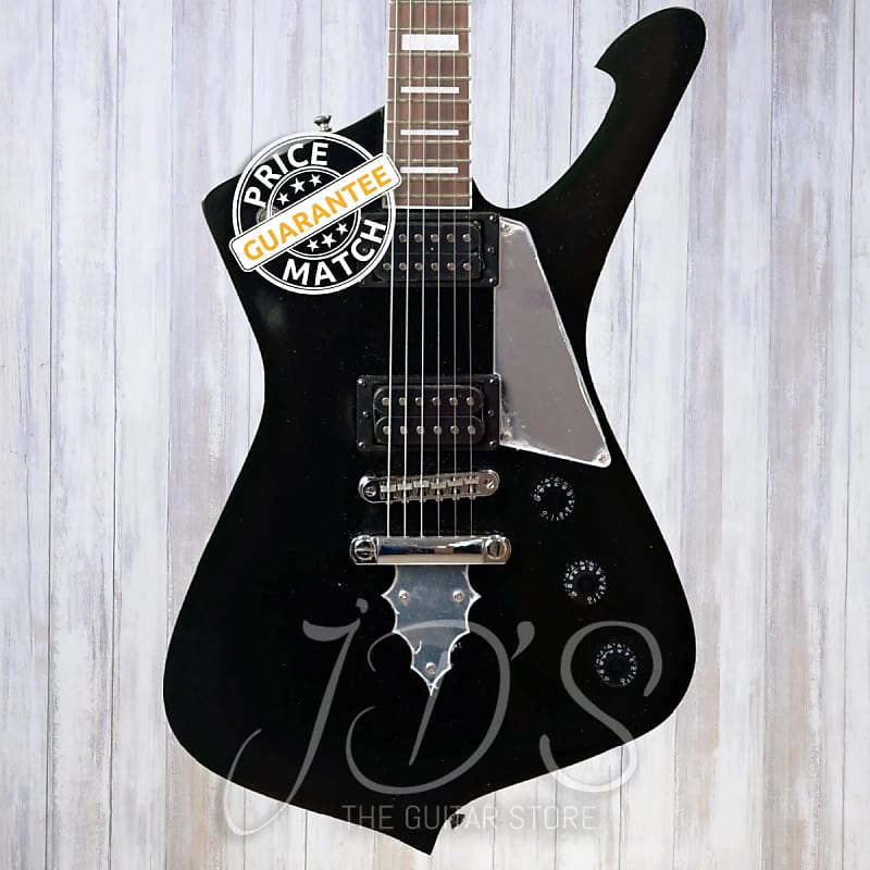 Ibanez PS60BK Paul Stanley Signature Black 6 String Electric | Reverb