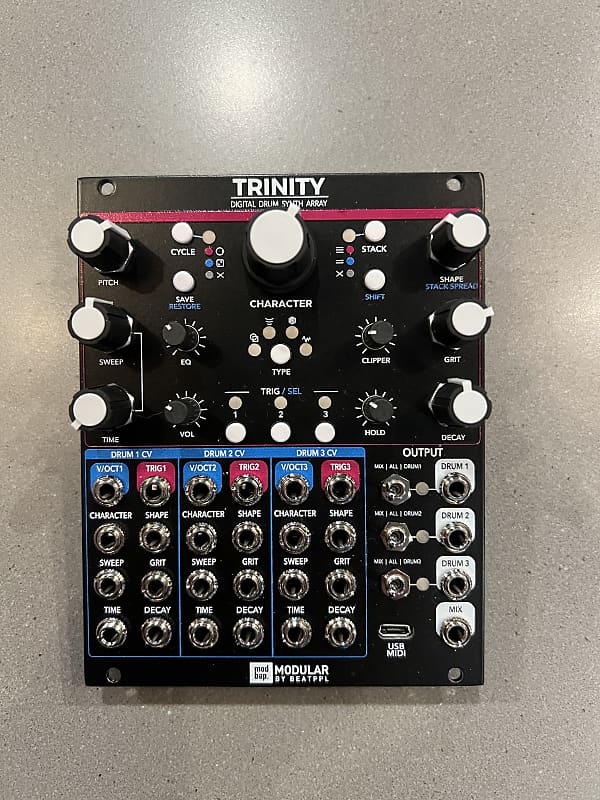 Modbap Modular Trinity 2023 - Black | Reverb
