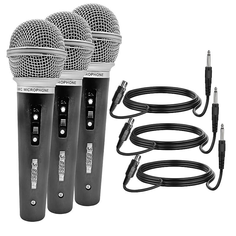 5 Core Premium Vocal Dynamic Cardioid Handheld Microphone 3 | Reverb